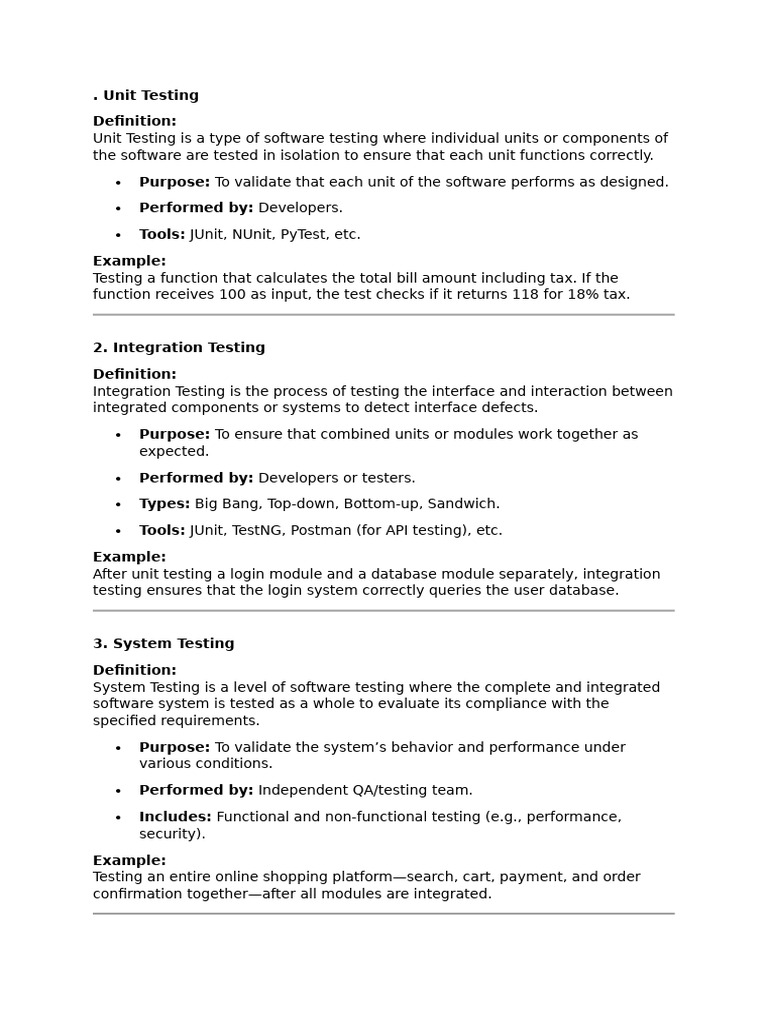 unit 3 | PDF | Software Testing | Unit Testing