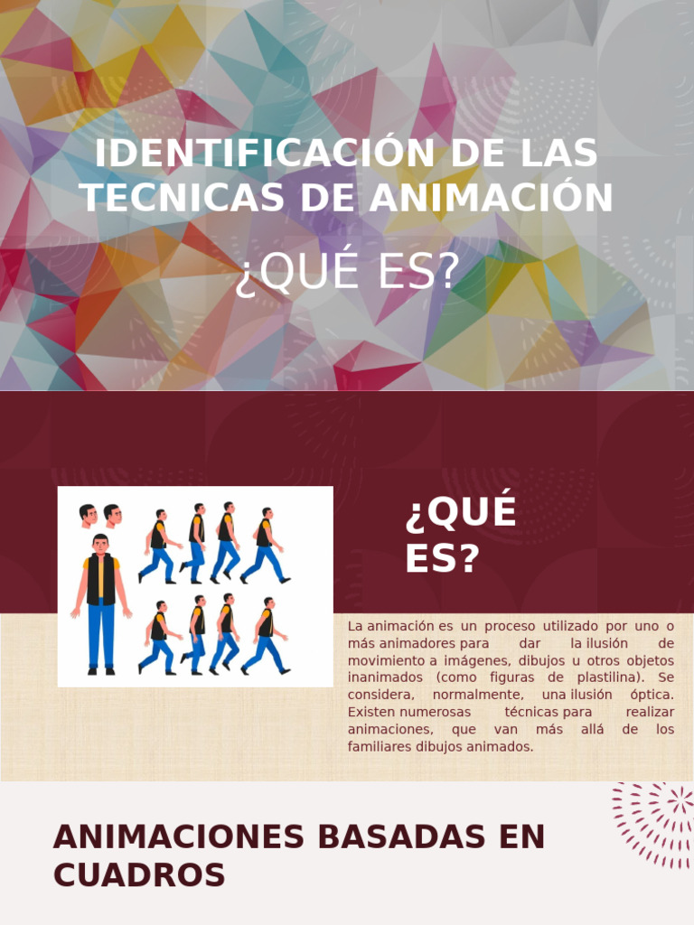 Técnicas de Animación: Tipos y Ejemplos | PDF | Animación | Informática