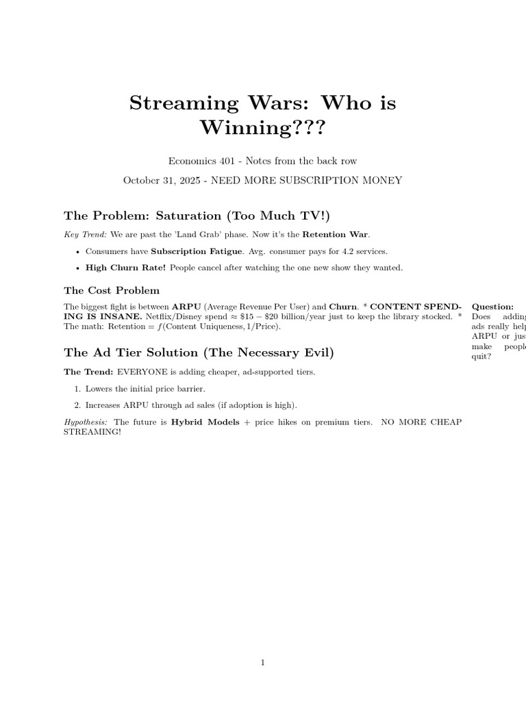 Streaming | PDF