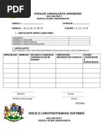 Types of Amabizo in Zulu Language | PDF