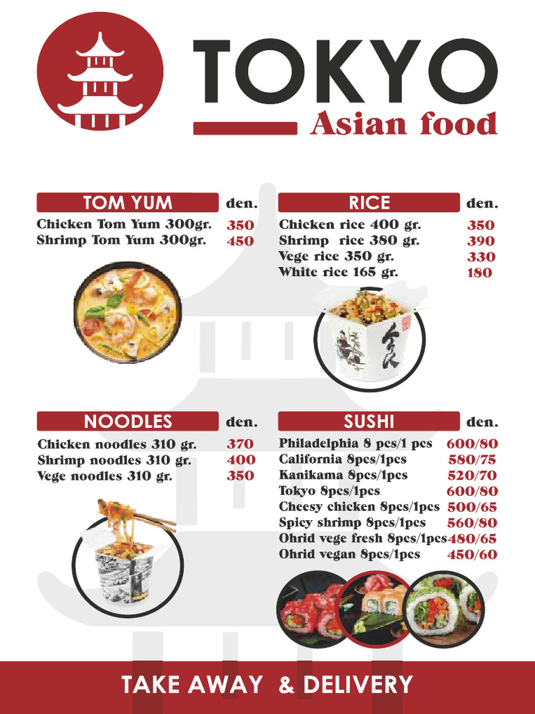 Tokyo Food MENI | PDF
