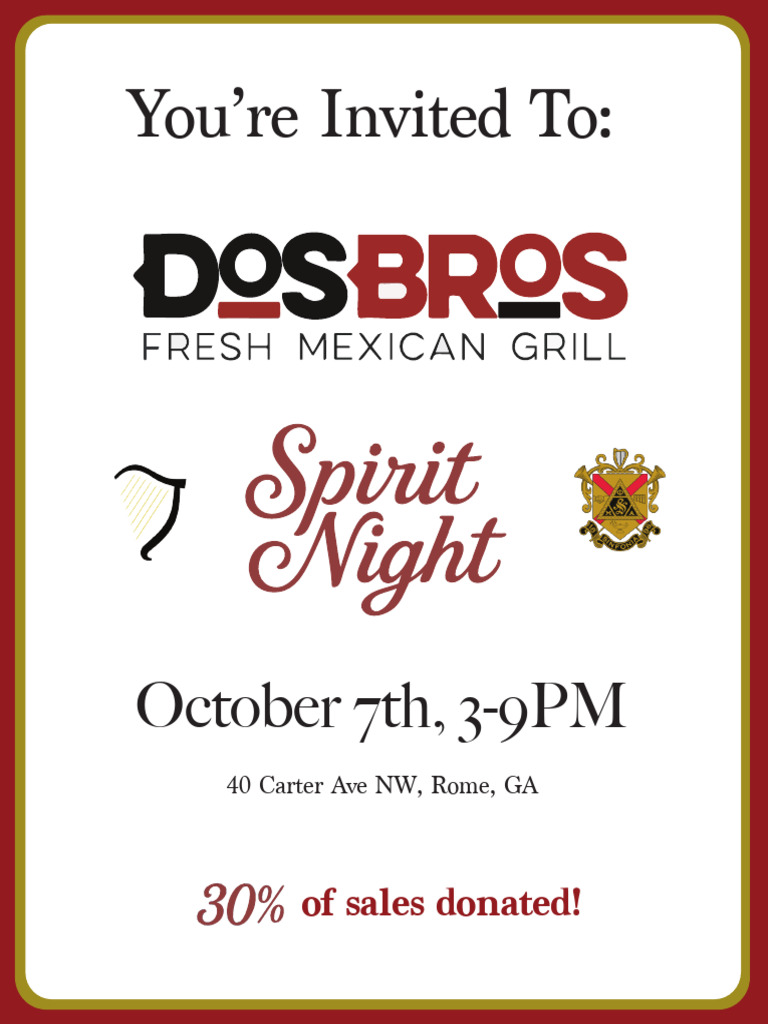 PMA Spirit Night | PDF