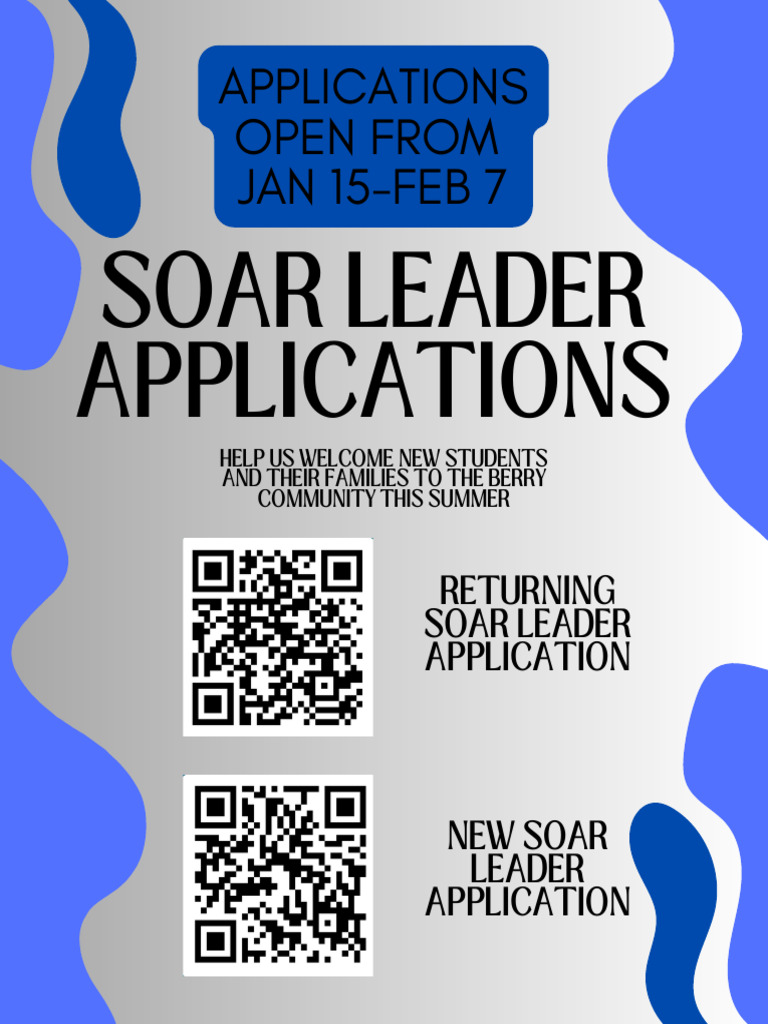 SOAR Leader Application Flyer | PDF