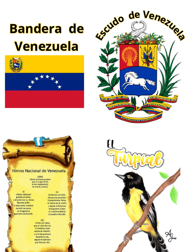 Símbolos Nacionales de Venezuela | PDF