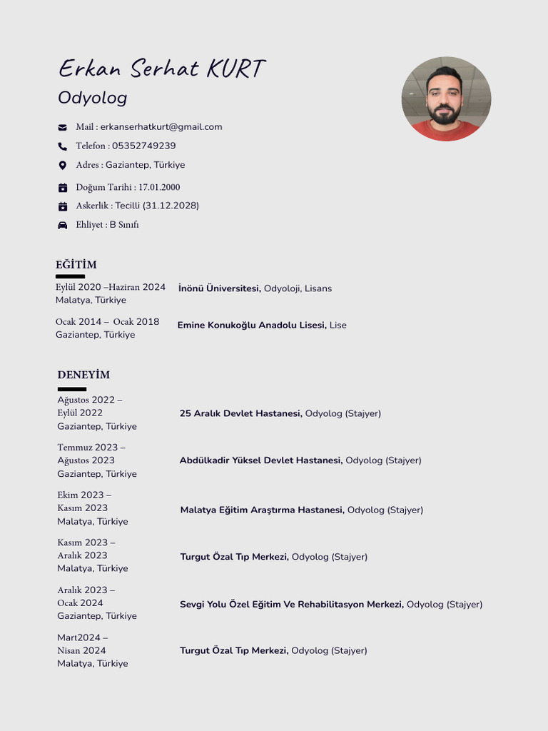 Erkan Serhat KURT FlowCV Resume 20240607 (2) (5) | PDF