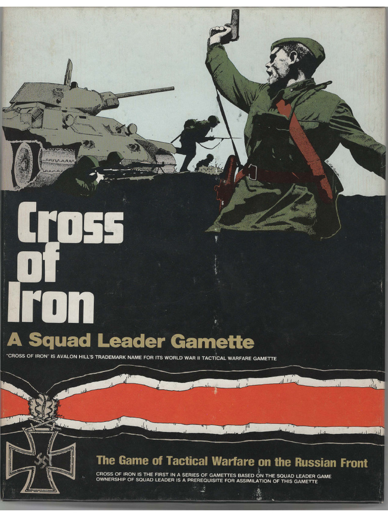 Squad Leader Cross of Iron Box Artwork | PDF