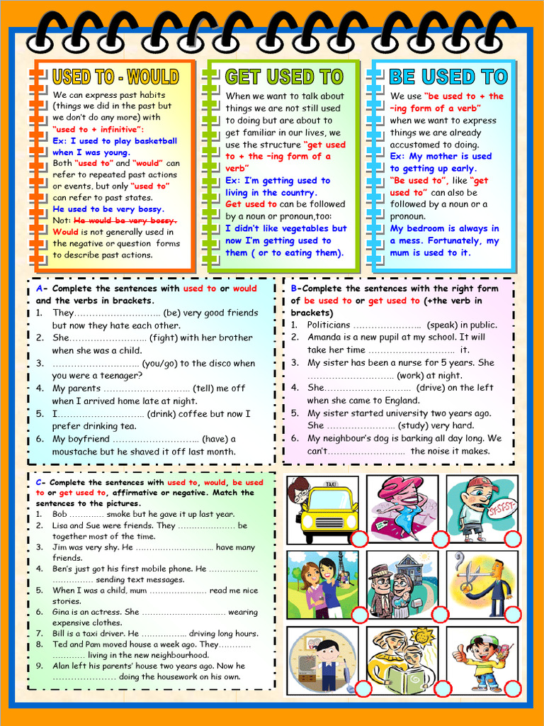 Understanding "Used To" in English Grammar | PDF | Verb | Linguistics