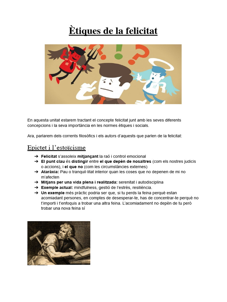 Ètiques de La Felicitat | PDF