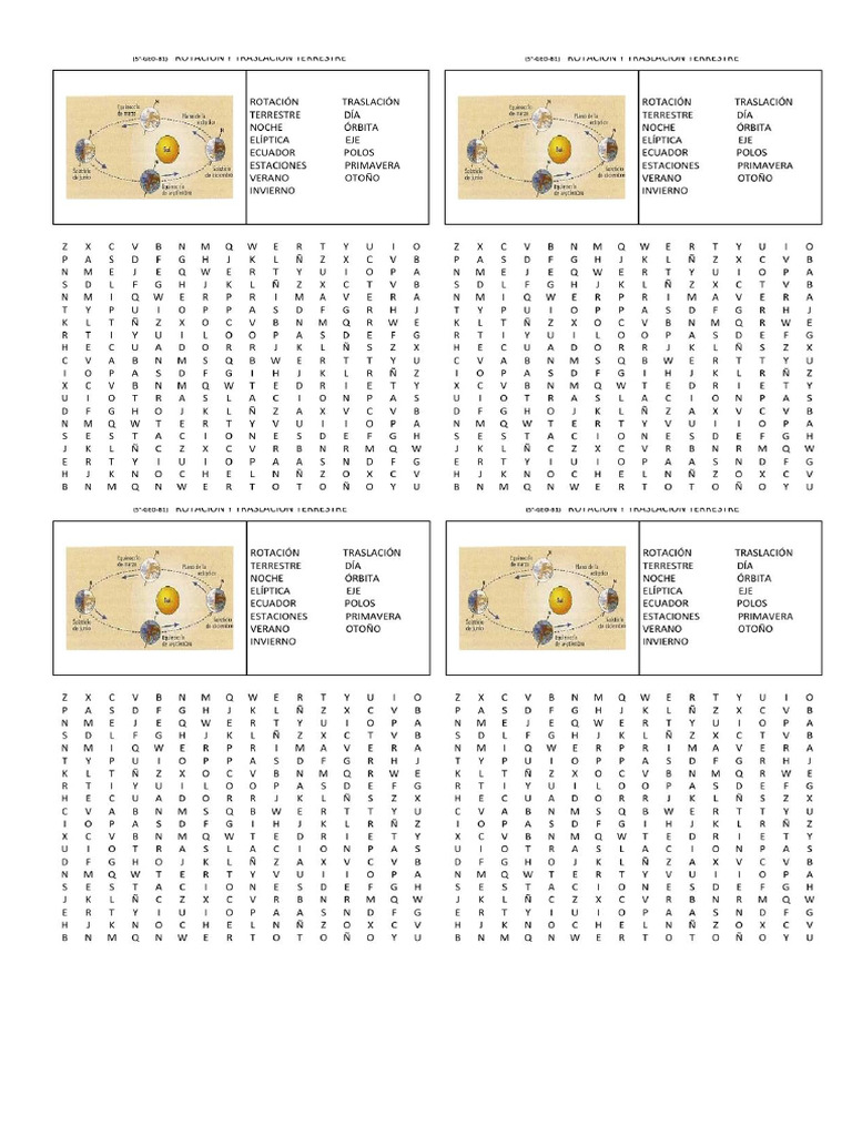 Sopa de Rotacion y Traslacion | PDF