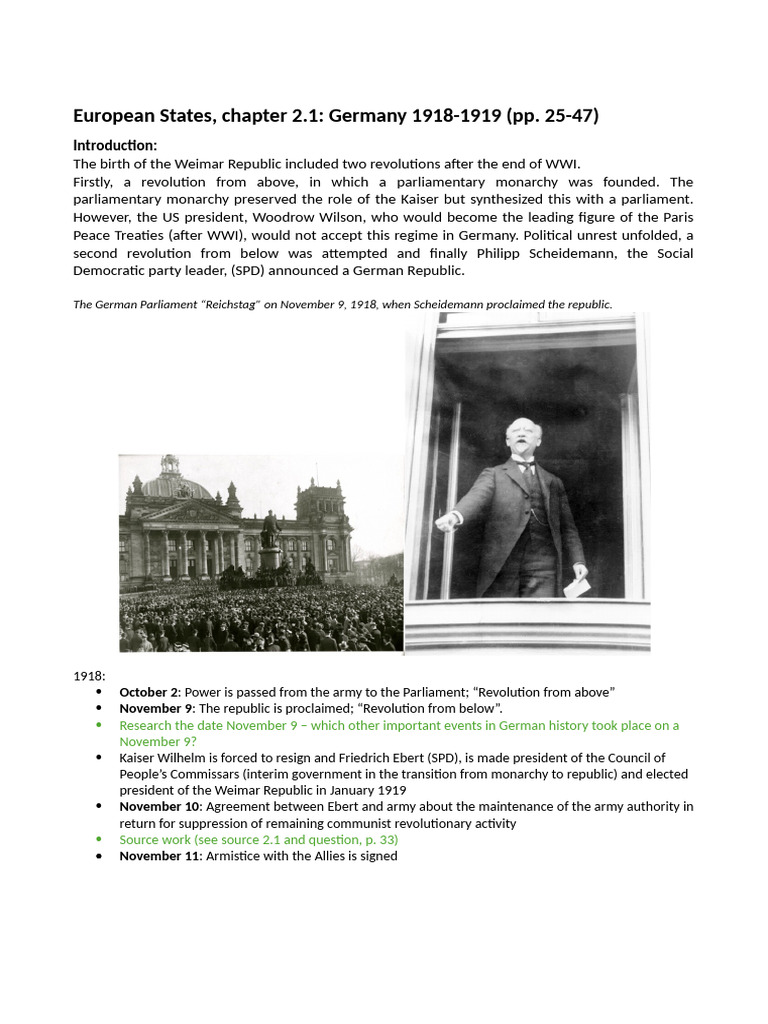 HL Weimar Republic Pp. 25-47 | PDF | Weimar Republic | Political Science