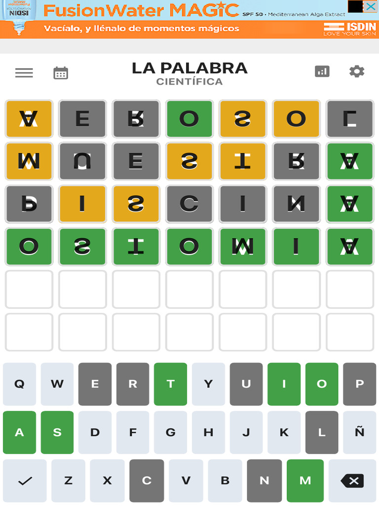 La Palabra Del Día - Científica | PDF