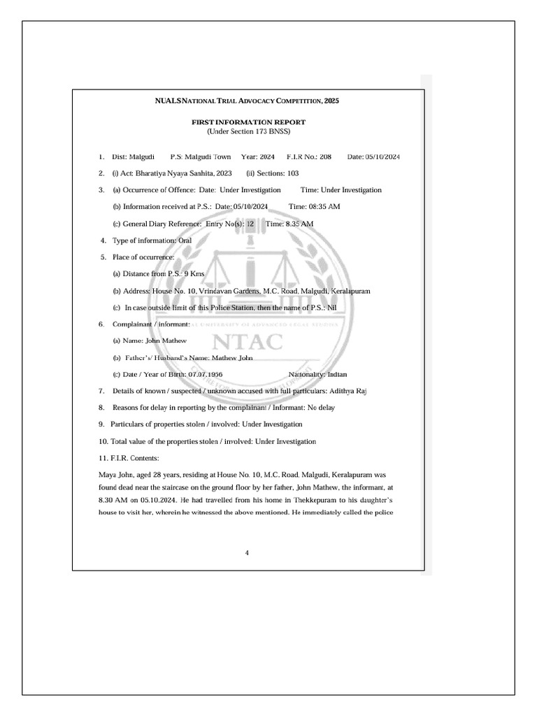 List of Prosecution | PDF