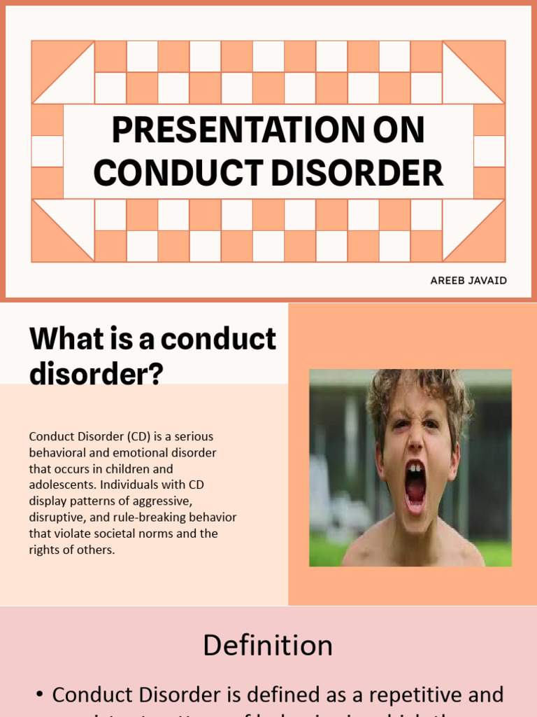 Understanding Conduct Disorder in Youth | PDF