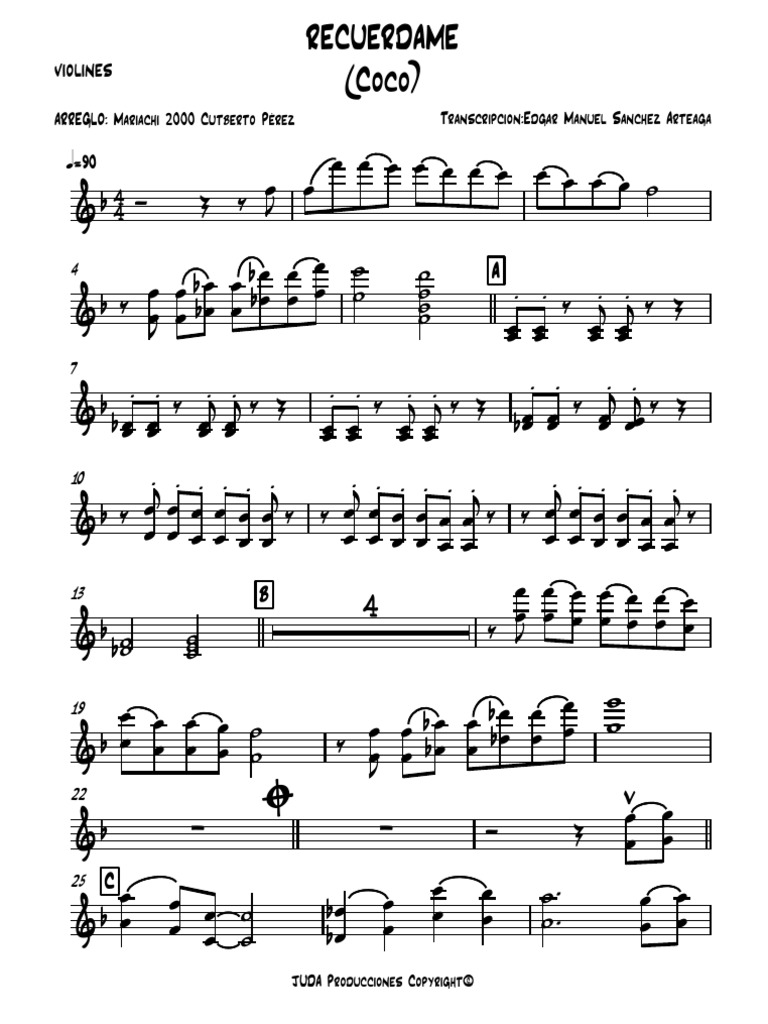 Coco Recuerdame | PDF
