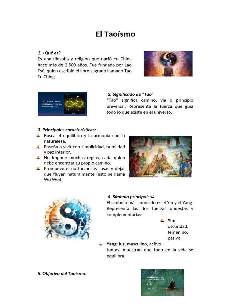 El Taoísmo | PDF
