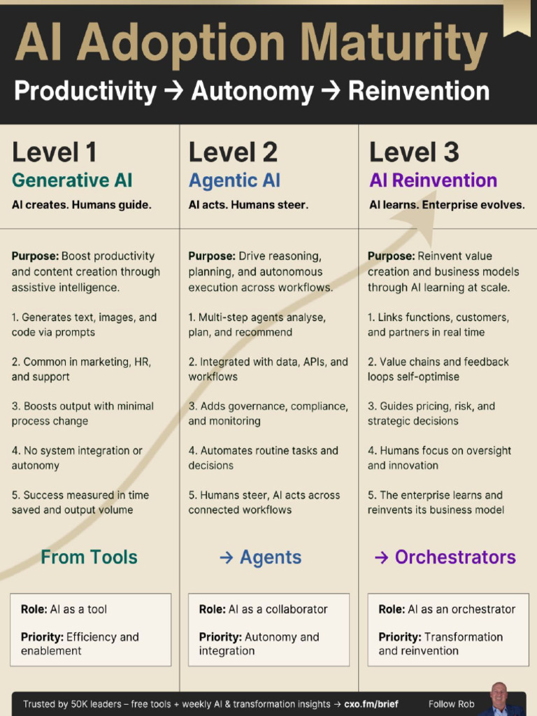 IA Adoption Maturity - Cxo | PDF