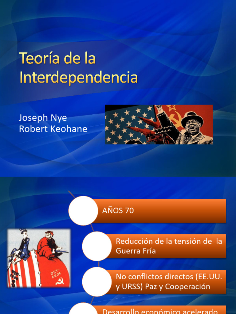 Teoría de la Interdependencia en Política Internacional | PDF | Estado ...