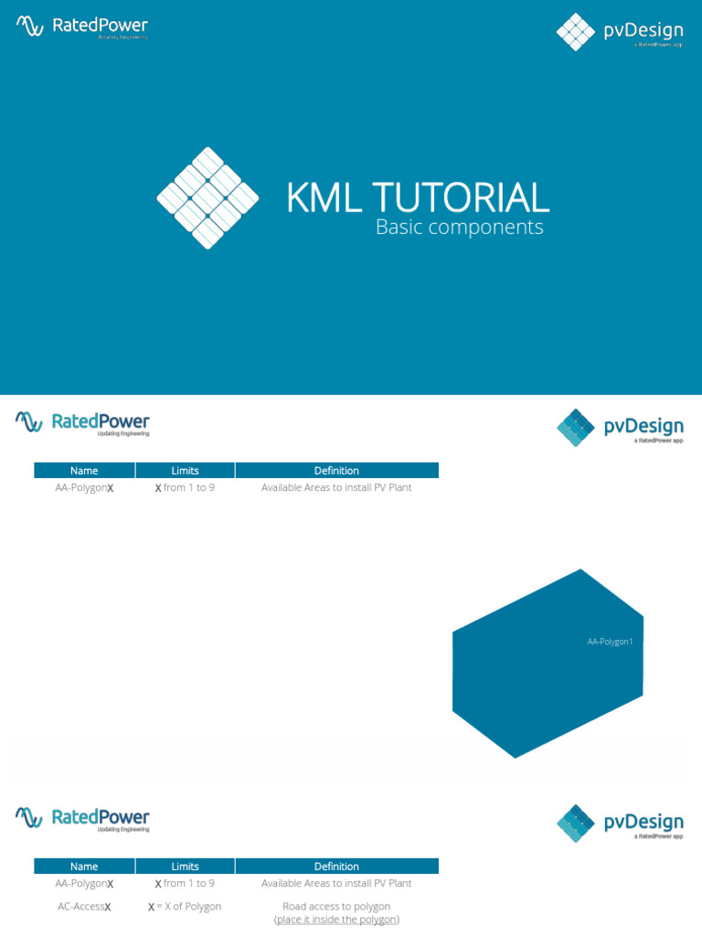RatedPower-pvDesign-KML Tutorial | PDF | Manufactured Goods | Power ...