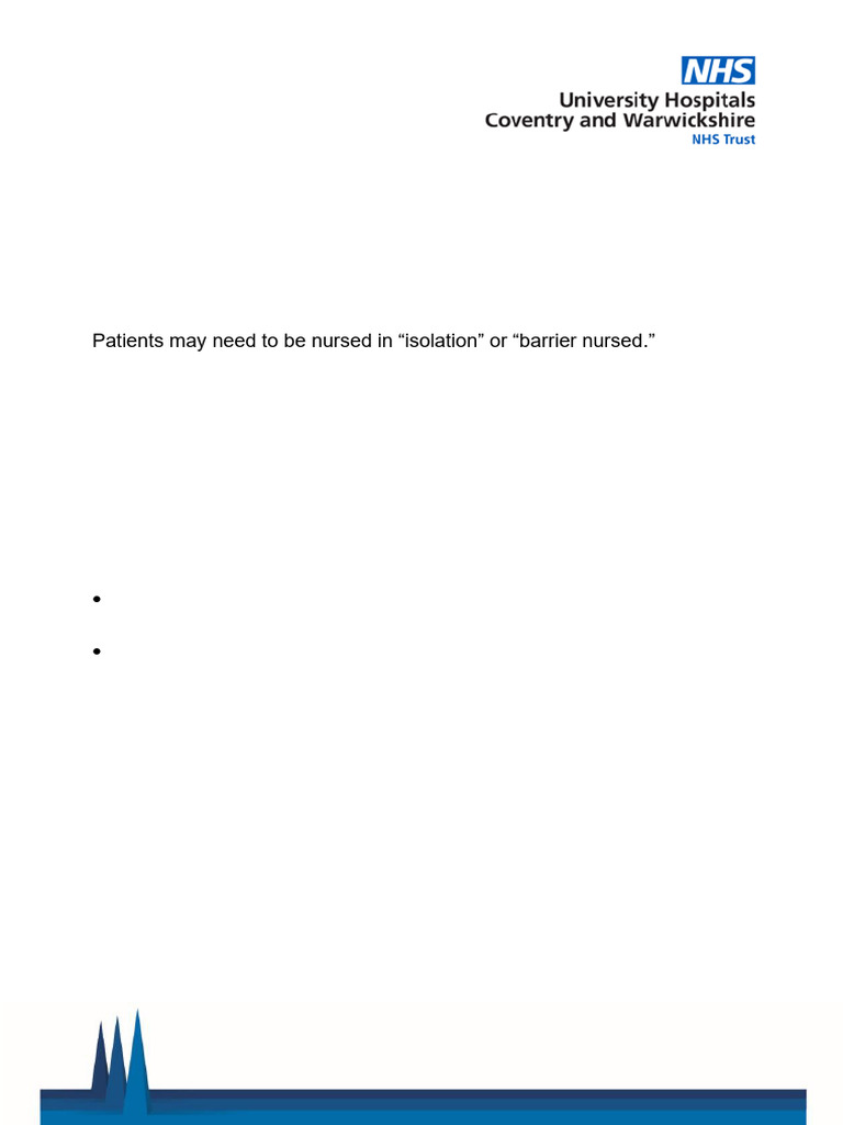 Isolation and Barrier Nursing | PDF | Medical Specialties | Medicine