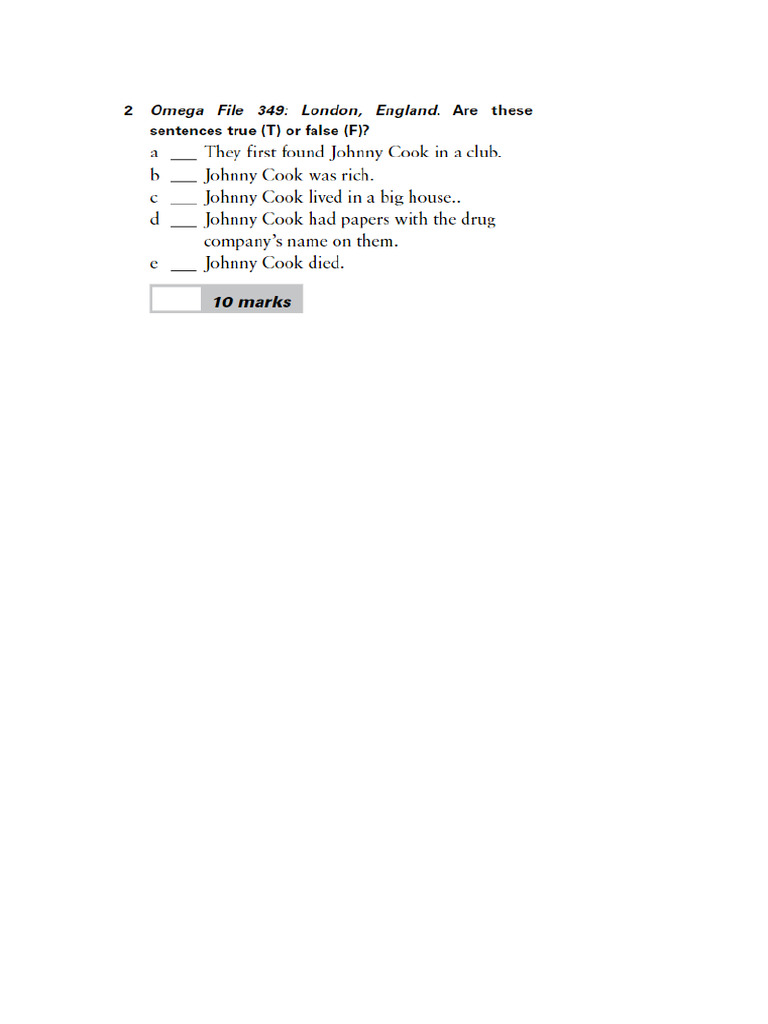 The Omega Files TEST | PDF
