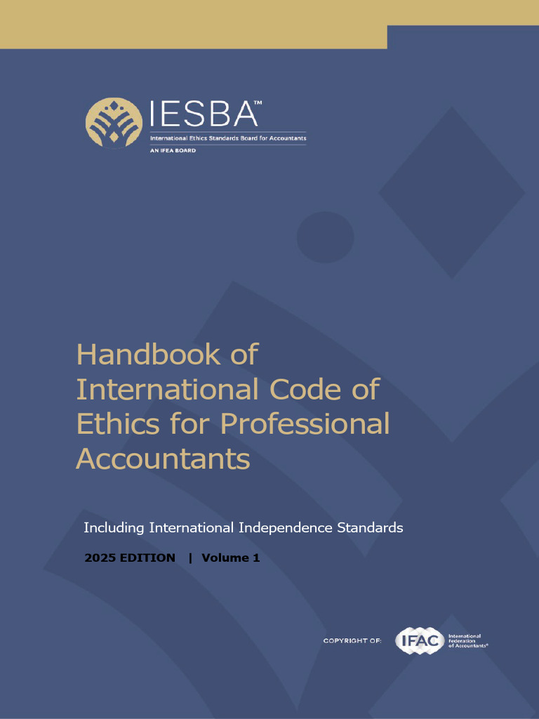 International Code of Ethics Handbook 2025 | PDF | Accounting | Audit