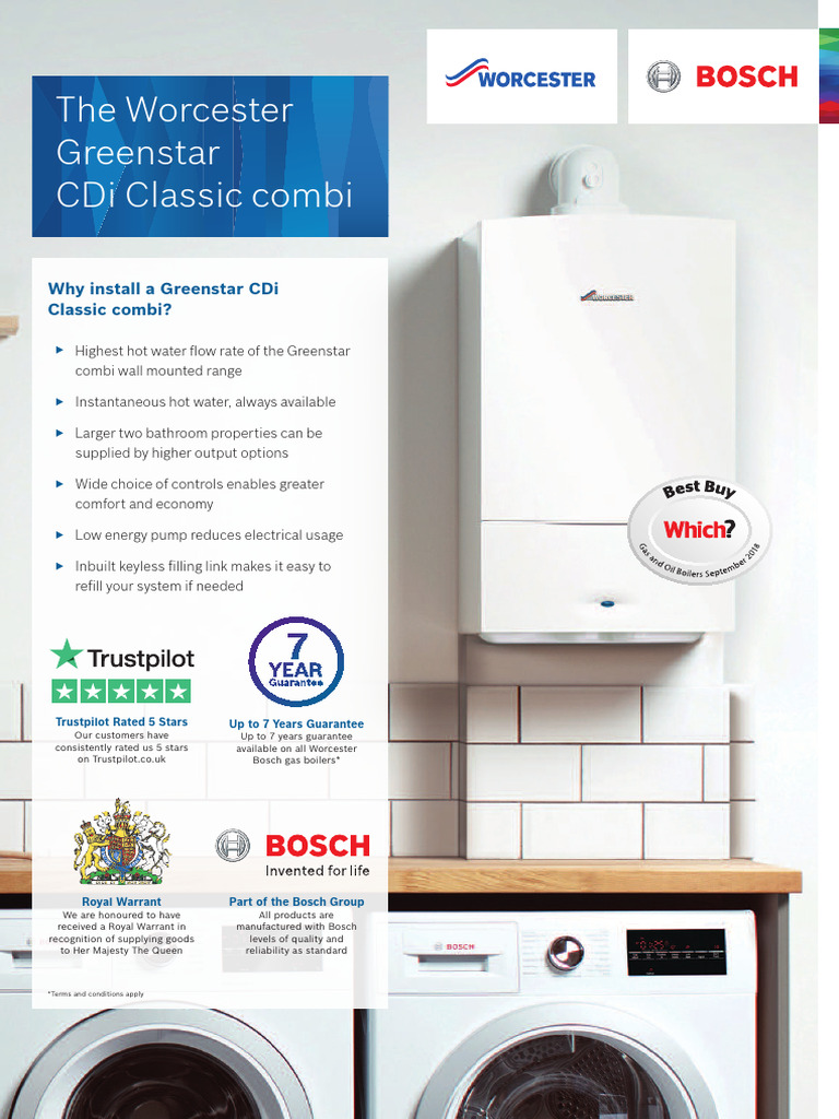 CDi Classic Dual Brand WEB | PDF | Water Heating | Energy Technology