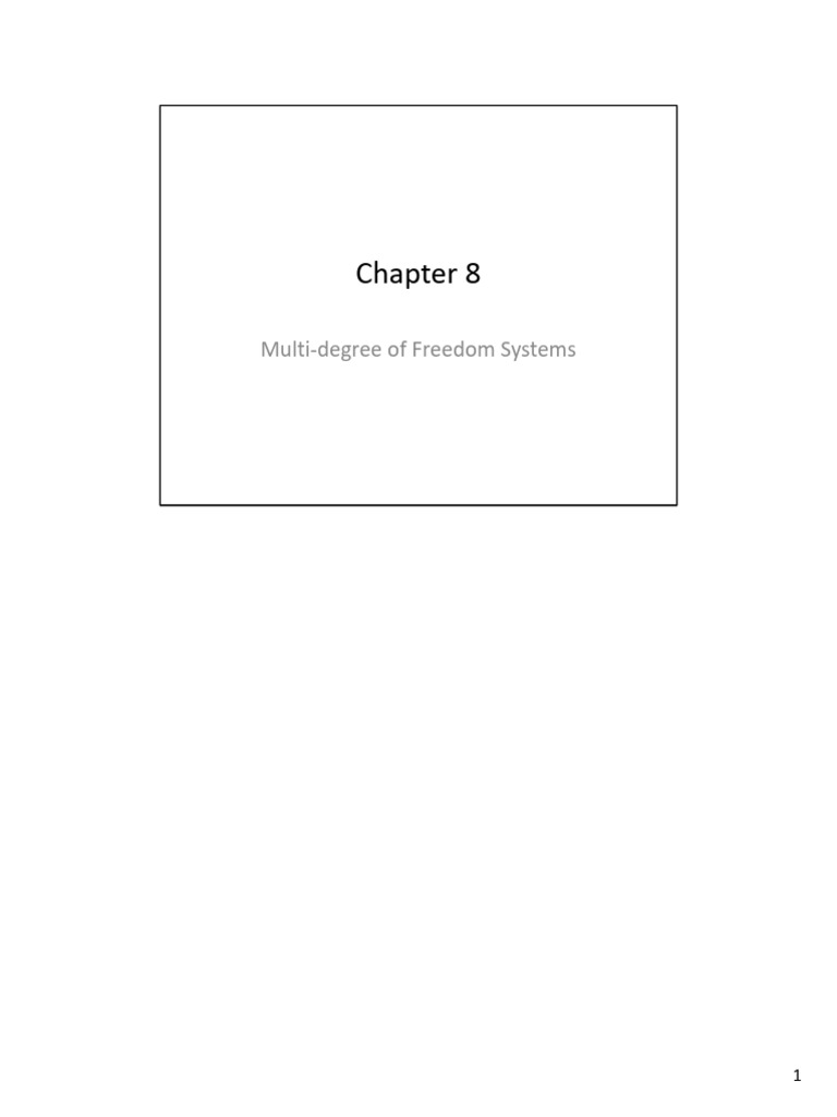 Chapter8 Slides | PDF | Normal Mode | Eigenvalues And Eigenvectors