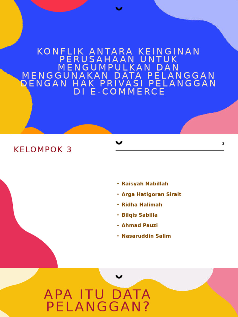 Konflik Antara Keinginan Perusahaan Untuk Mengumpulkan Dan Menggunakan ...