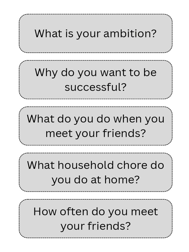 What Is Your Ambition PDF | PDF