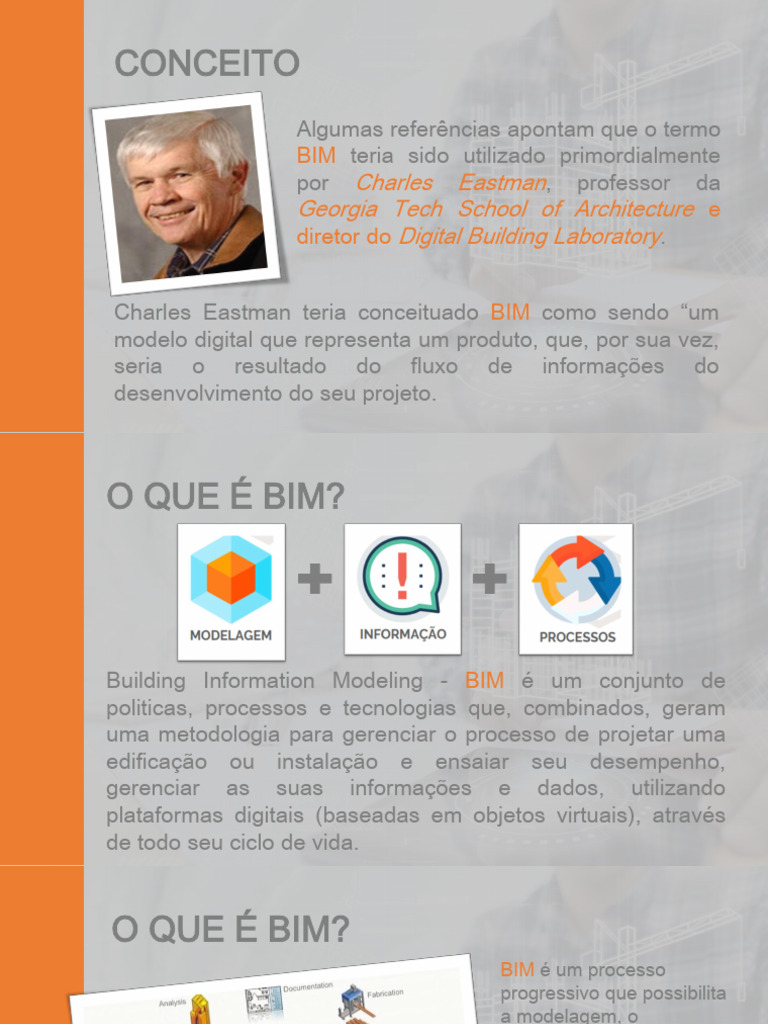O que é BIM e suas funcionalidades | PDF | BIM | Autodesk Revit