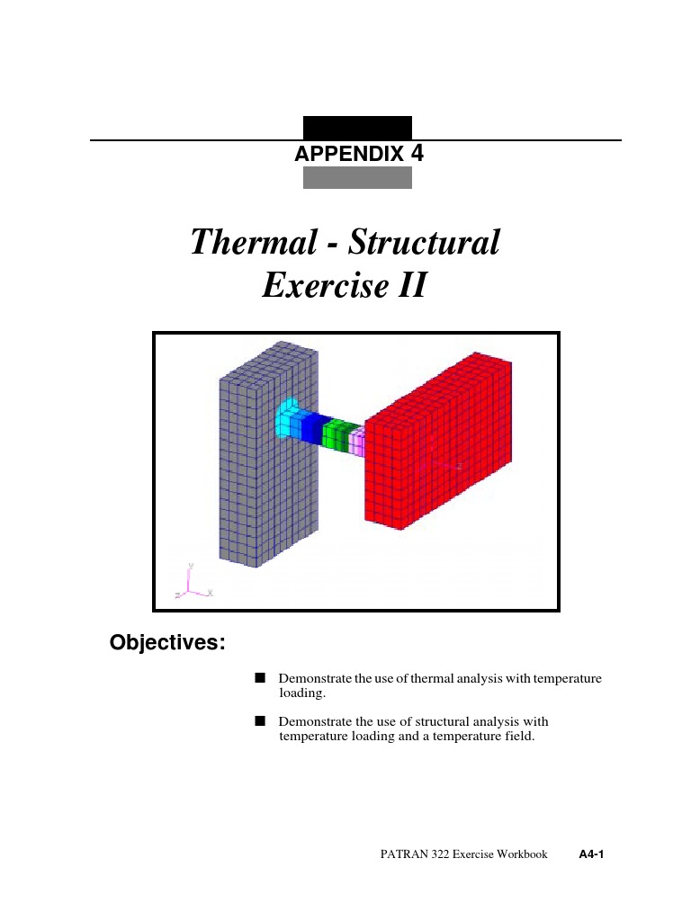 Appendix Ex 4 Thermal-Structural II | PDF | Solid | Temperature