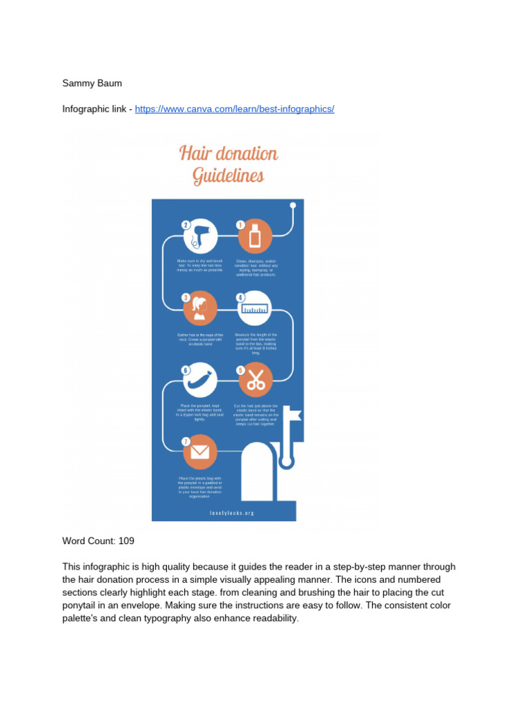 Step-by-Step Hair Donation Guide | PDF