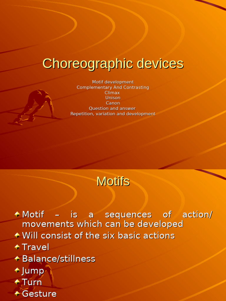 Choreographic Devices | PDF
