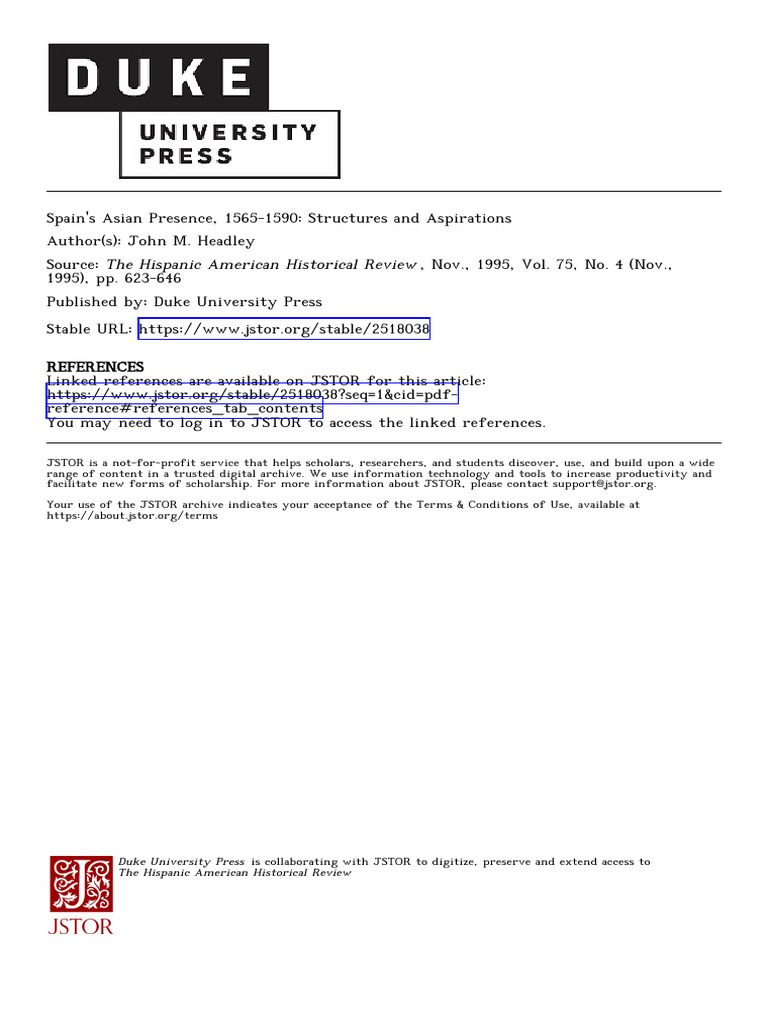Spain's Pacific Expansion, 1565-1590 | PDF | Pacific Ocean | Spanish Empire