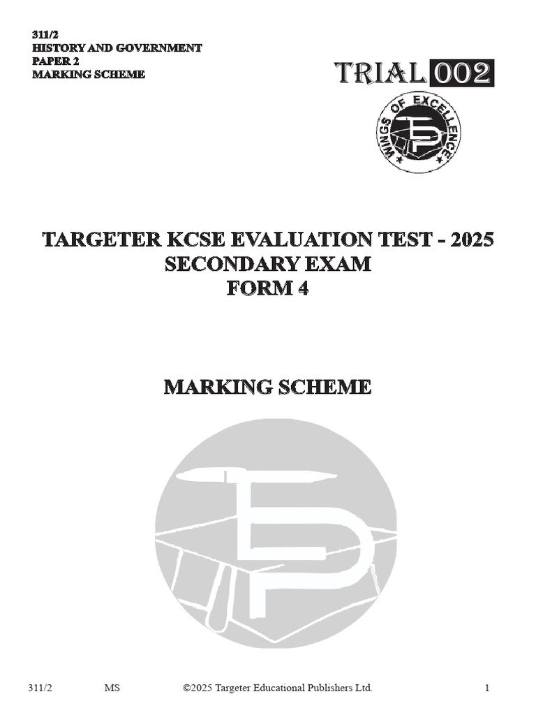 Form 4 002 2025 - History - History Pp2 Ms | PDF