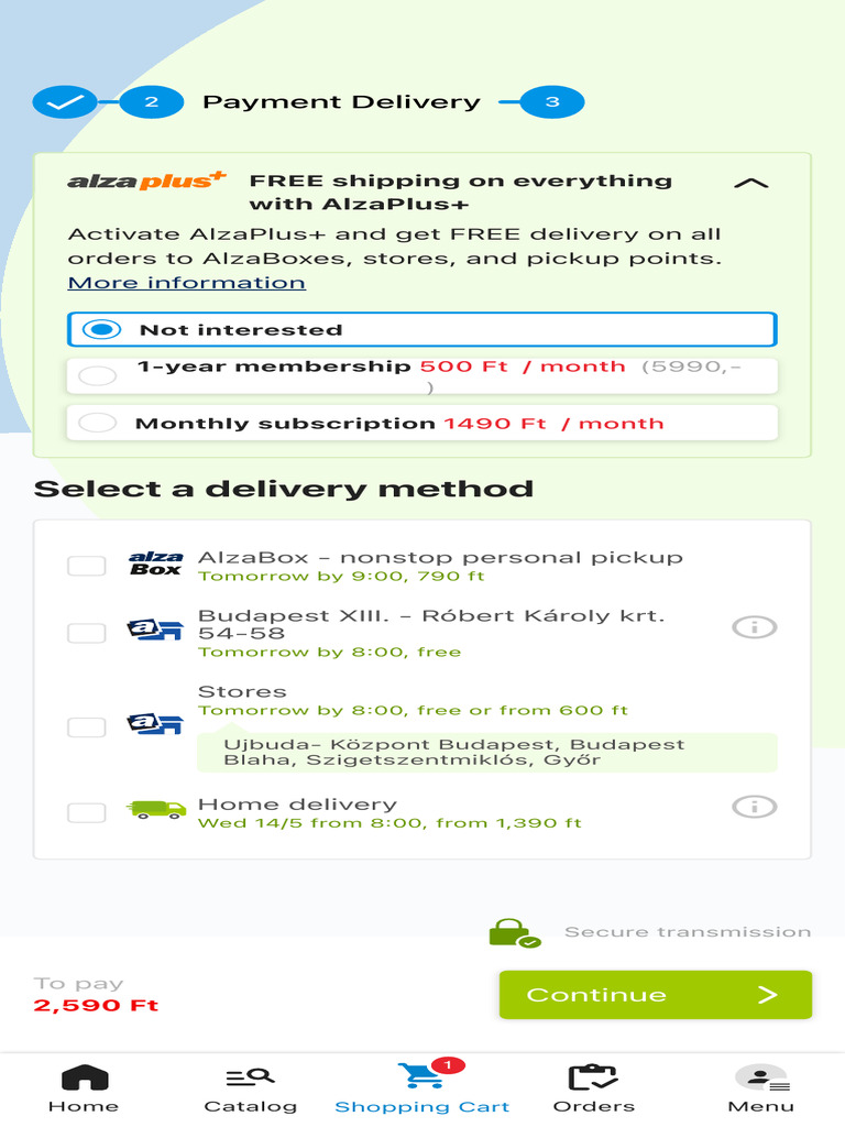 Delivery Options and Pricing Guide | PDF