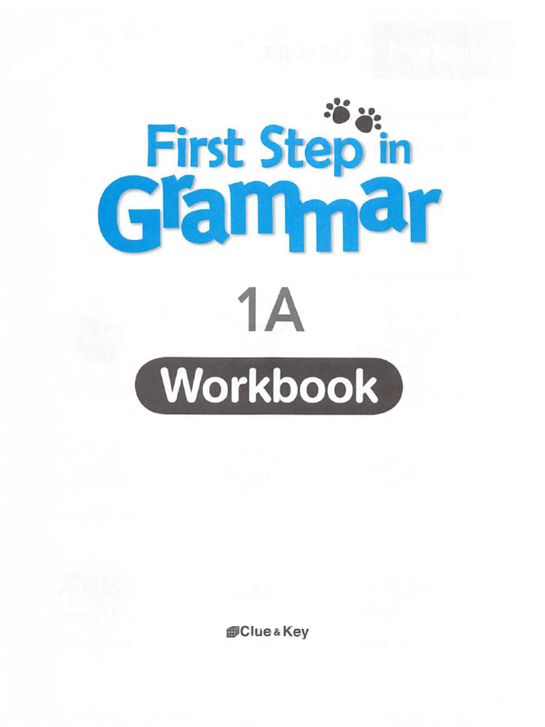 First Step in Grammar 1A (WorkBook) | PDF
