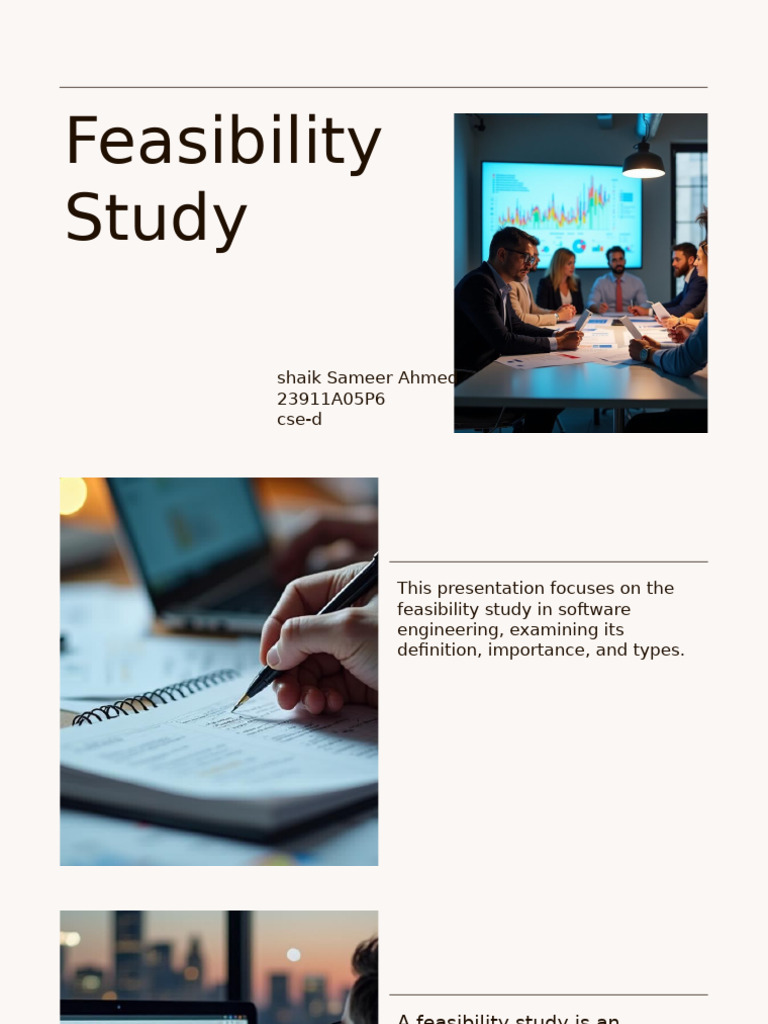 Feasibility Study | PDF