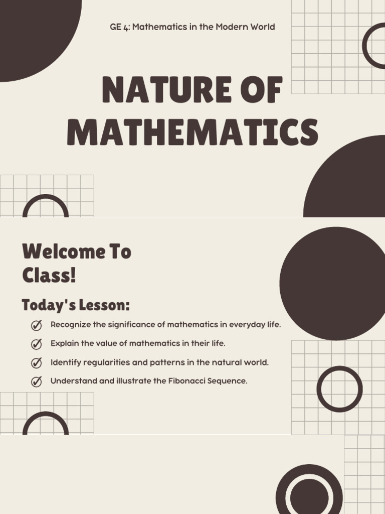 PRELIM MMW LESSON 1 | PDF