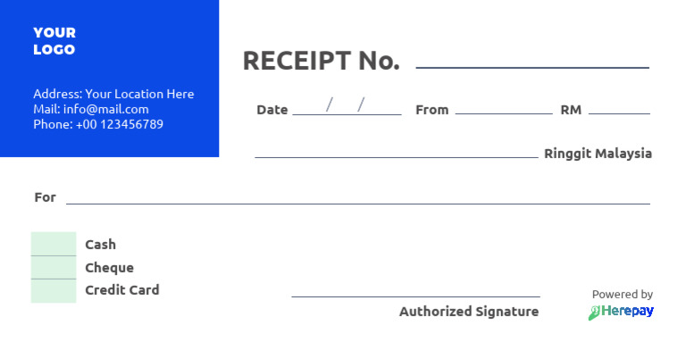 Template Resit Pembayaran Herepay | PDF