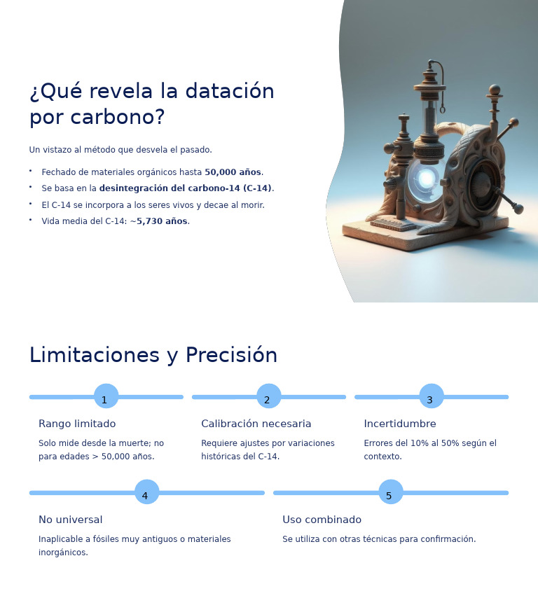 Que Revela La Datacion Por Carbono Es Bueno o Malo | PDF