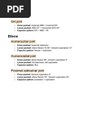 Open and Closed Packed Positions of Joints | PDF