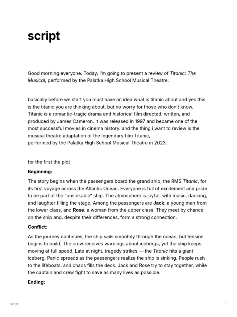 Script | PDF | Clothing | Fashion