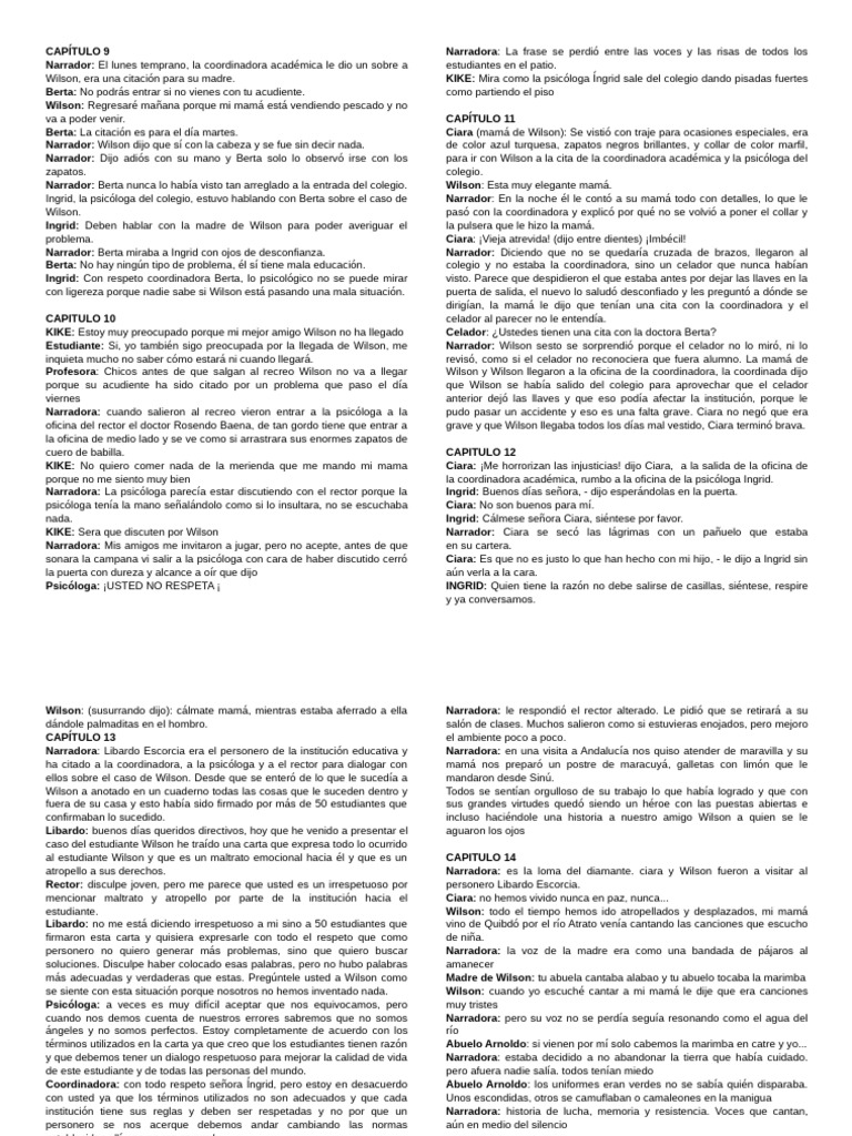 Guion Completo Wilson | PDF