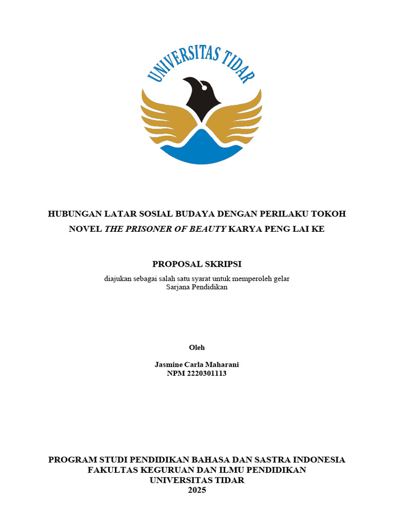 Pengaruh Latar Sosial dalam Novel Peng Lai Ke | PDF