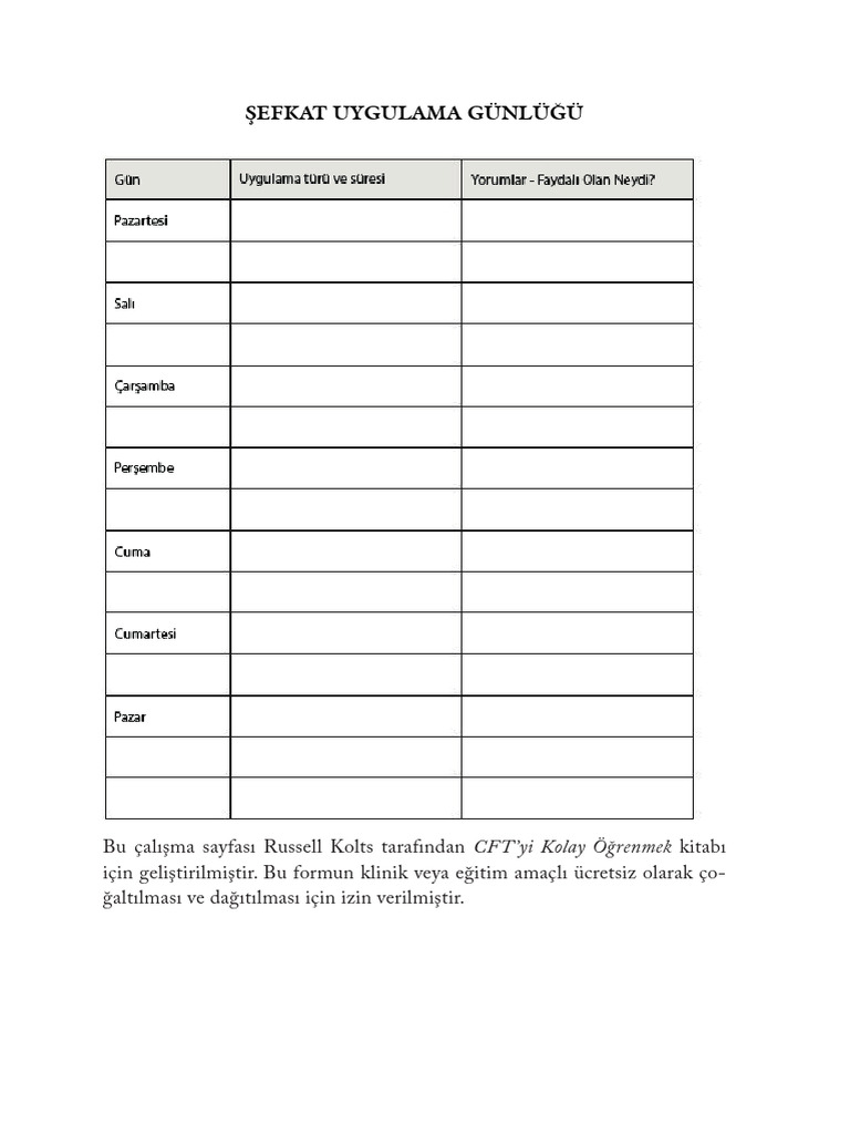 sefkat-uygulama-gunlugu | PDF