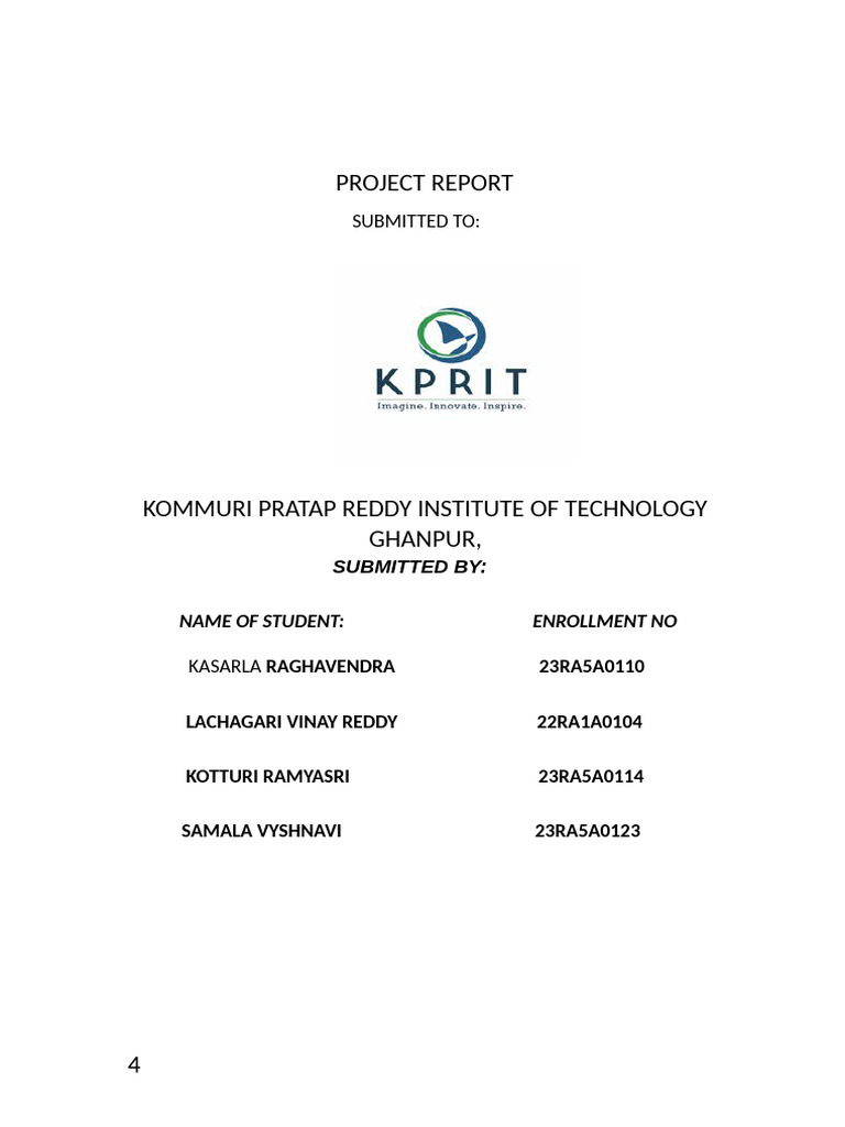 PROJECT REPORT Document | PDF | Earthquakes | Earthquake Engineering