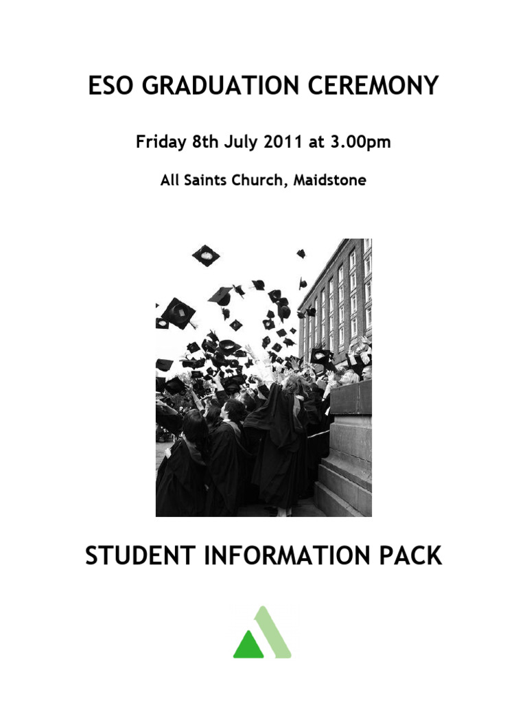 Graduation Student Pack 2011 | PDF