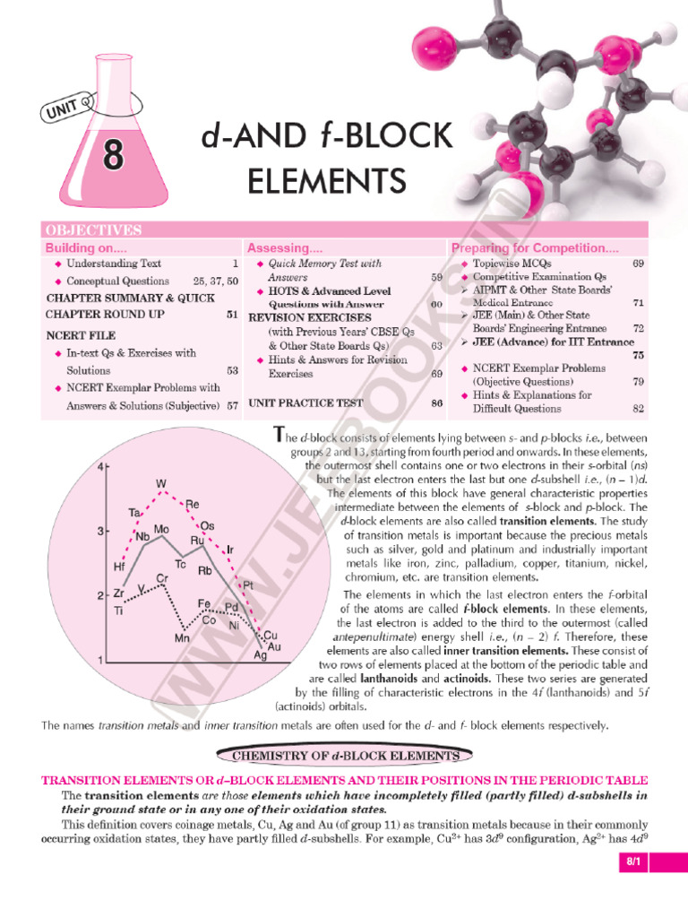 Modern ABC Chemistry for Class 12 Part I - Dr. S.P. Jauhar-818-903 | PDF