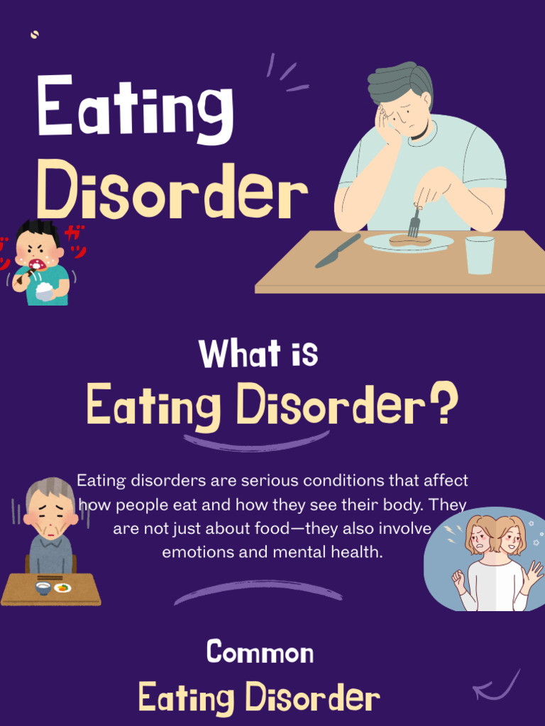 Purple and Pink Illustrative Anxiety Disorder Presentation | PDF ...
